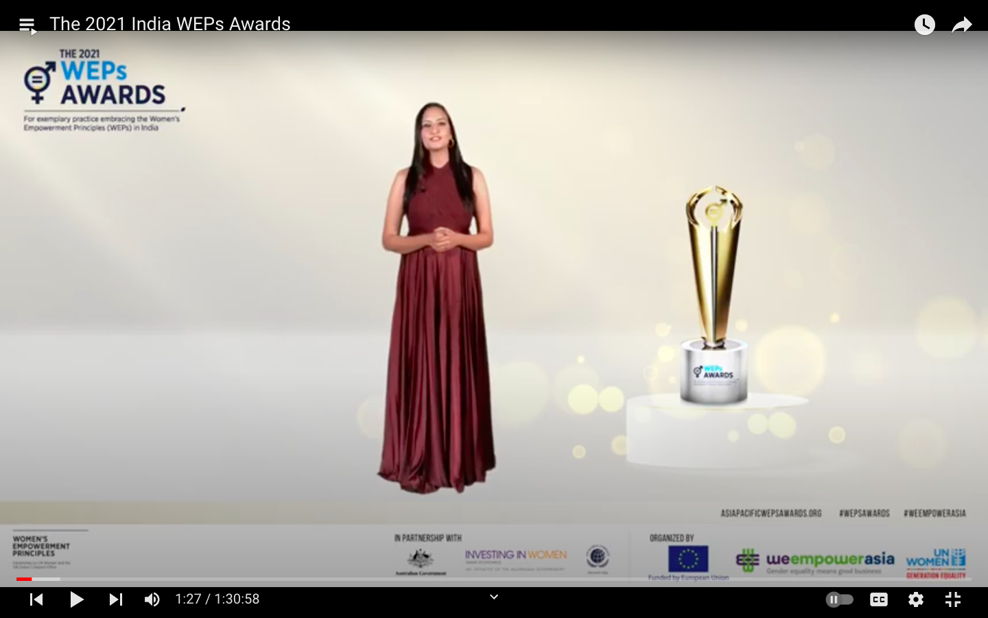 Prerna Dhamija - Female Emcee in Delhi / NCR / Gurgaon / Gurugram